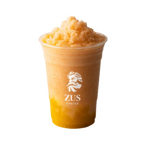 Peachy Strawberry Mango Bits Frappe