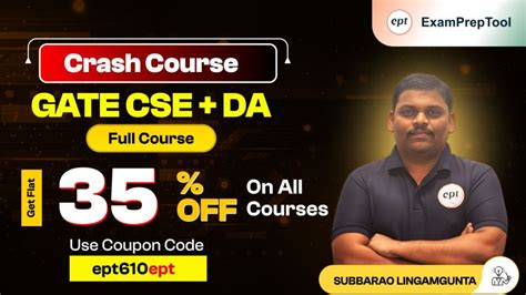 Exampreptool On Linkedin Crashcourse Gate Gatecse Gateda Gate2025 Ept Exampreptool