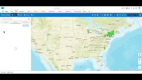 How To Set Up A Data Layer In Salesforce Maps And Plan A Sales Route