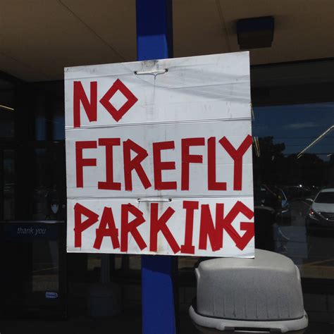 No Firefly Parking B Sides
