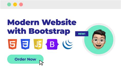 create a modern responsive website with bootstrap by faraazmotiwala