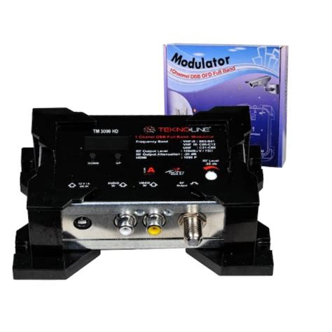 Teknoline Tm 3000 Hd Hdmi Giriş Full Band Rf Modülatör İcom Güvenlik