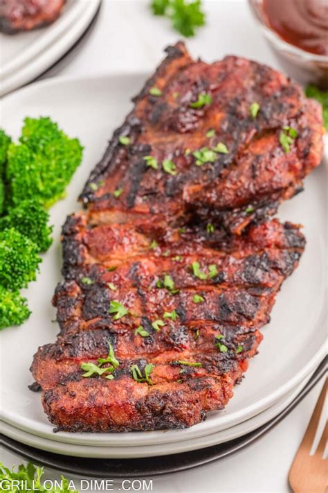 Grilled Pork Steak