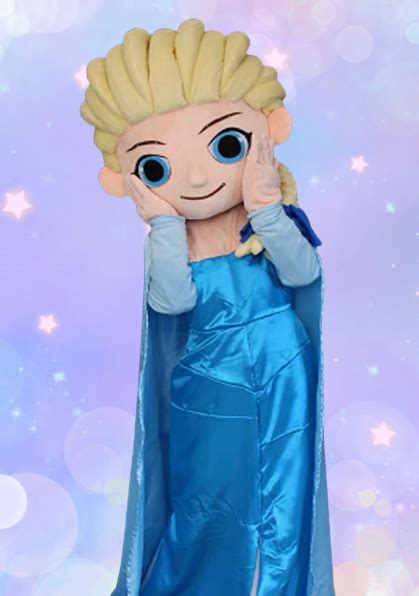 Elsa Inspired Mascot Singapores 1 Event Rentals For Parties