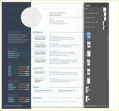 Adobe Acrobat Resume Template