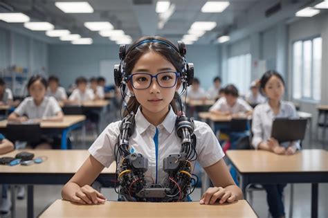 Premium Ai Image Robotics In Education Building Future Innovators In