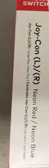 Nintendo Switch Joy Cons In Box Earls Auction Company