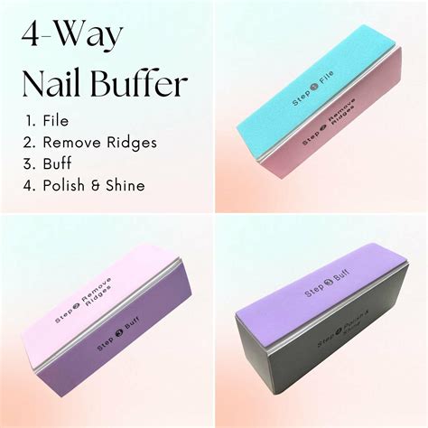 Essential 4 Way Nail Buffer Frst Class Beauty