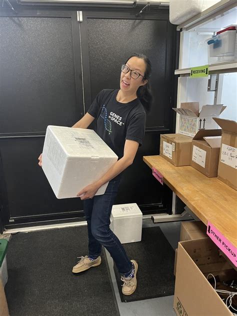 Rna Samples Are Ready For Launch Genes In Space