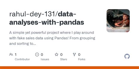 Data Analyses With Pandasdata Analyses With Pandaspdf At Main · Rahul Dey 131data Analyses