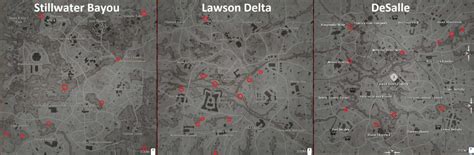 Hunt Showdown Where To Find Gator Traps Locations Map