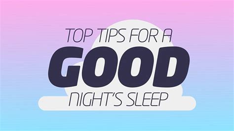 Five Top Tips For A Good Nights Sleep Bbc Newsround