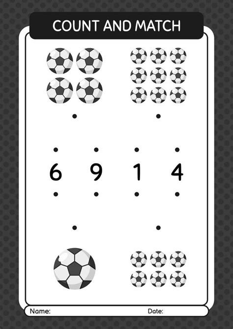 Hojas De Trabajo De Fútbol Para Imprimir