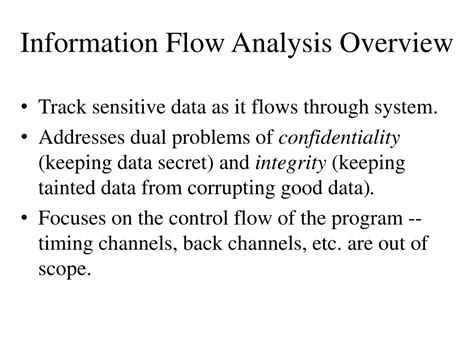 Ppt Dynamic Information Flow Analysis For Javascript In A Web Browser