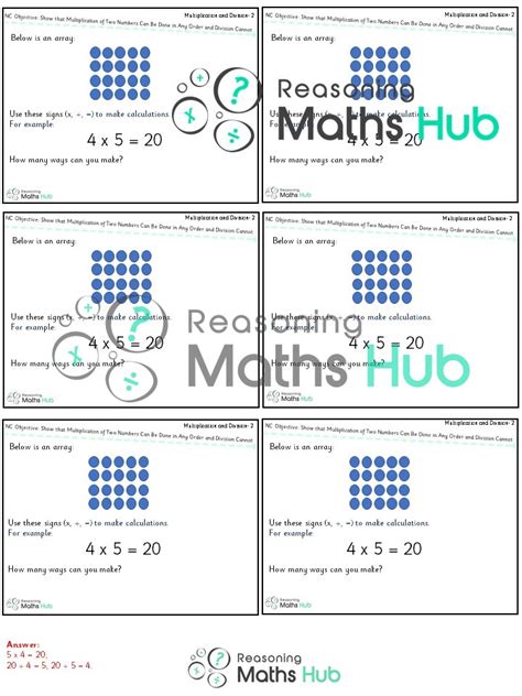 Show That Multiplication Of Two Numbers Can Be Done In Any Order Master The Curriculum
