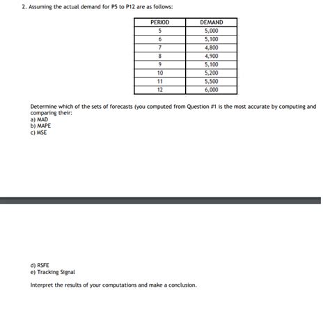 1 given the data below compute for the following