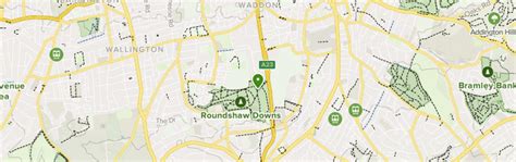 Best Trails In Roundshaw Downs Map Details Alltrails