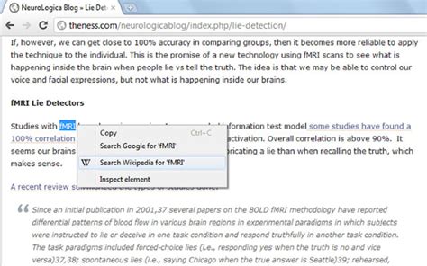 Wikipedia Lookup Context Menu Google Chrome 용 확장 프로그램 다운로드