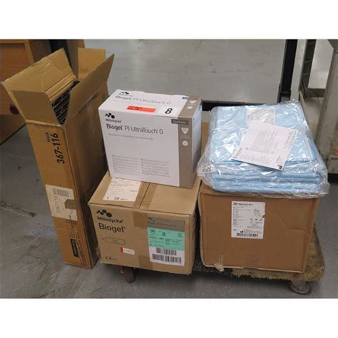 Multiple Boxes Molnlycke Biogel Pi Ultratouch G Synthetic Surgical