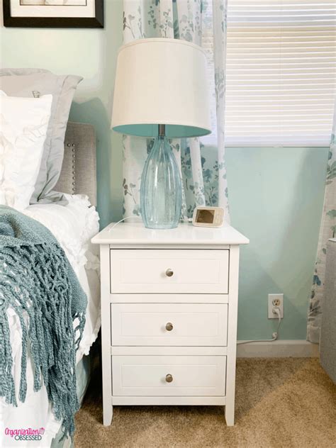 How To Easily Hide Bedside Cords Organization Obsessed