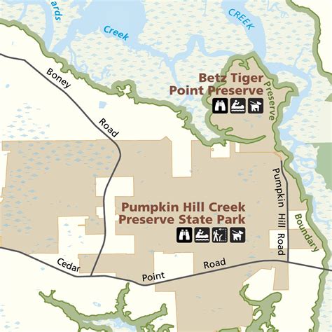 Timucuan Ecological And Historic Preserve Map By Us National Park