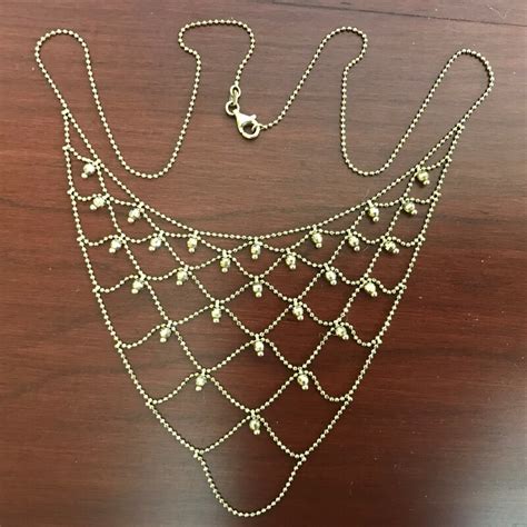 Yellow Bib Necklace Etsy