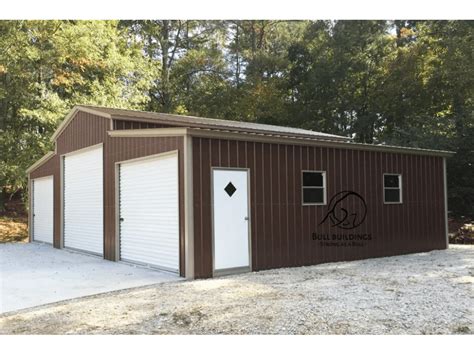 The Vestavia Hills 36x30x12 9 Drop Down Barn Bull Buildings