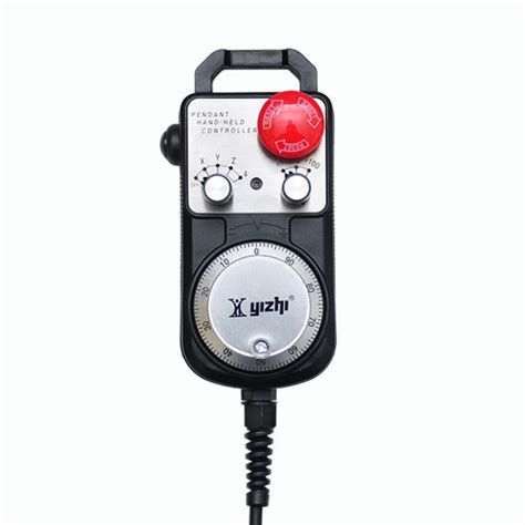 YIZHI 5V 4 Axis CNC MPG Manual Pulse Generator For Mitsubishi Machining Center Engraving Machine