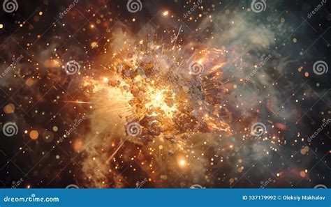 Original Particle Begins To Crumble And Disintegrate Making Way For The