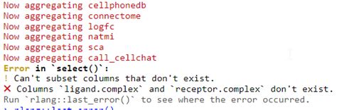 Callcellchat Trouble With Lianaaggregate · Issue 36 · Saezlabliana