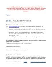 Lab Primate Museum II Docx For All Lab Worksheets Type Your Responses Directly Into This