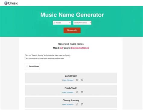 FREE Song Name Generator Apps For Song Titles