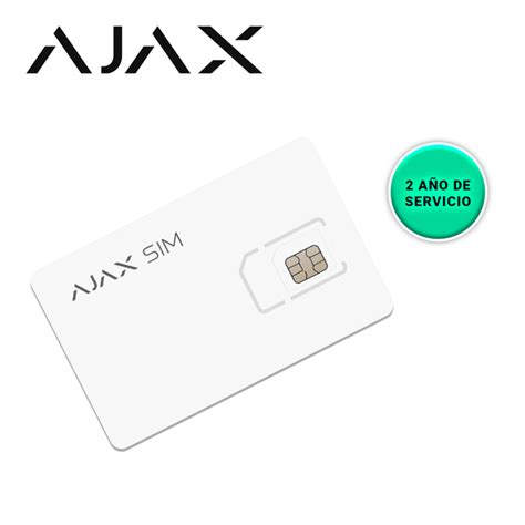 Ajax Serv Ajax Sim2y Servicio De Datos Ajax Sim 2 Años De Servicio Compatible