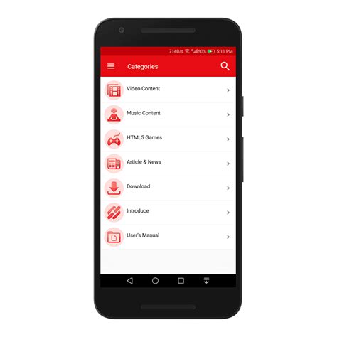 Multi Content App Viacoders Web Design Android Application