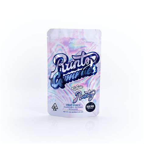 Runtz Gummies Fruit Punch 500mg Thc Puffland Cannabis Online