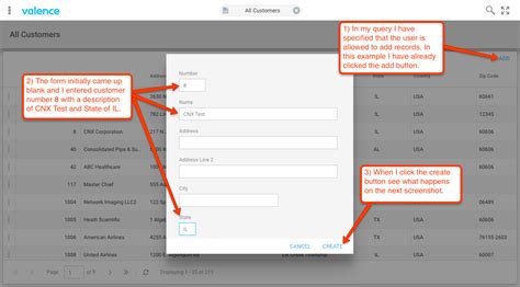 using a validation program with nitro query s edit grid widget cnx corp