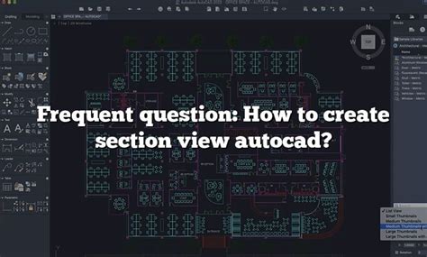 Frequent Question How To Create Section View Autocad Caddikt