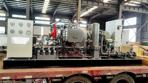 Reciprocating Oil Free Ammonia Compressor Explosion Proof Fixed Large