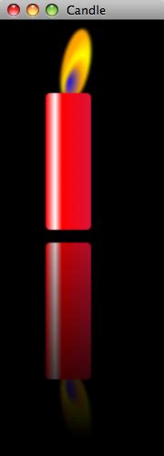 Animated Javafx Candle Devjfx
