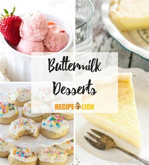 15 Dessert Recipes That Use Buttermilk | Buttermilk dessert recipes, Dessert recipes, Dessert ...