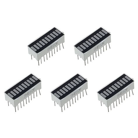 X Segment Red LED Bar Graph Display Walmart Com