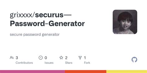 GitHub Grixxxx Securus Password Generator Secure Password Generator