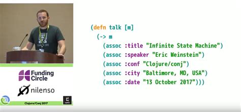 Infinite State Machine Poetry In With And By Clojure