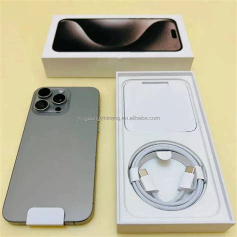 Original 15 Pro Max 5g Unlocked 16gb 1tb Oled A17 Pro Titanium All Color Type C Ip68 Cell