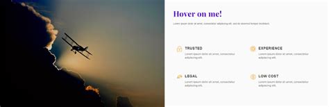 Hover Section Block Divi Blurb Extended