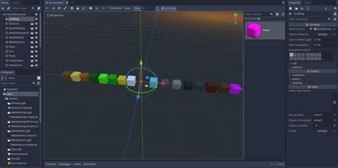 problem creating gridmap with glb files r godot