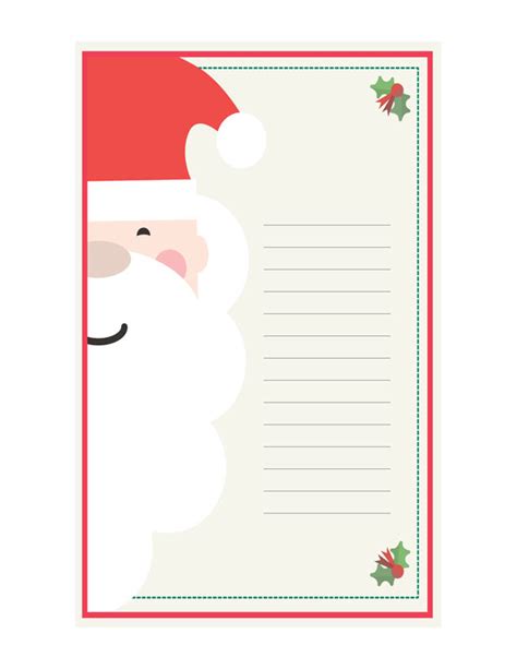 Новогоднее письмо Распечатать Готовые образцы