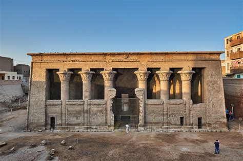 Travel4pictures Temple Of Khnum At Esna 2016 Outside View Of The