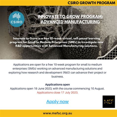manufacturing excellence forum on linkedin randd csiro sme mefsc