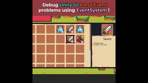 How To Fix Ui Click Event Not Working In Unity Unitytips Youtube